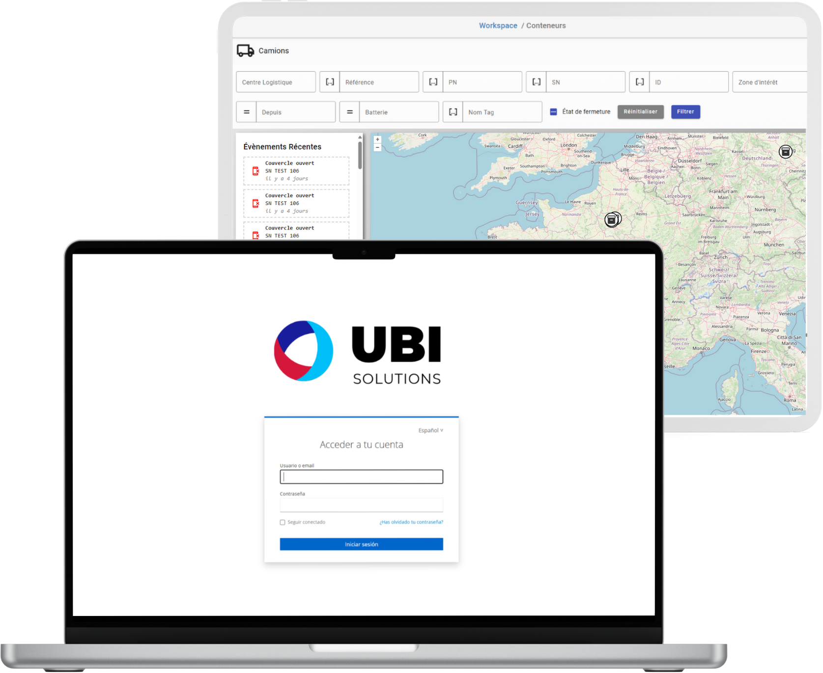 UBI Construction Tracking for efficient site management.